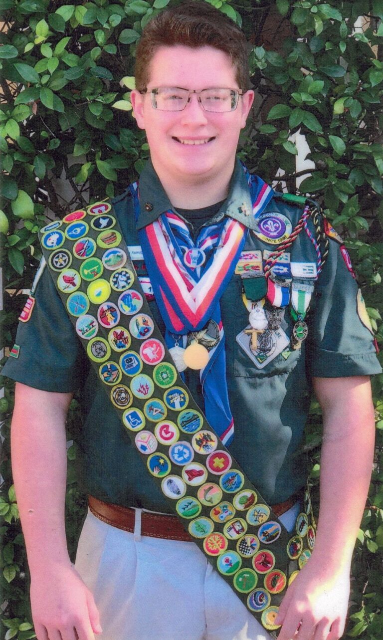 Eagle Scout Benjamin Rawald of Laughlin Air Force Base Catholic ...
