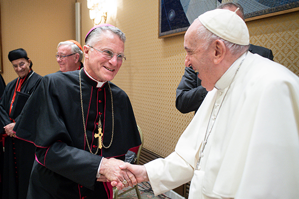 Archbishop Broglio Received by Pope Francis - Archdiocese for the ...