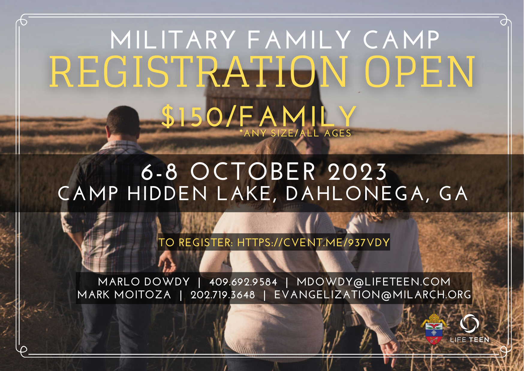 Catholic Military Family Camp - Archdiocese for the Military, USA