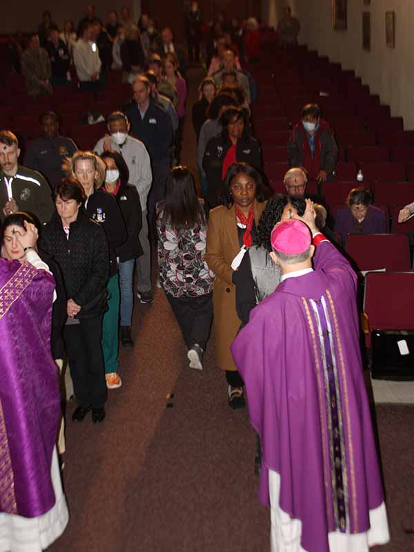 Archbishop Broglio Celebrates Ash Wednesday Mass at Walter Reed ...